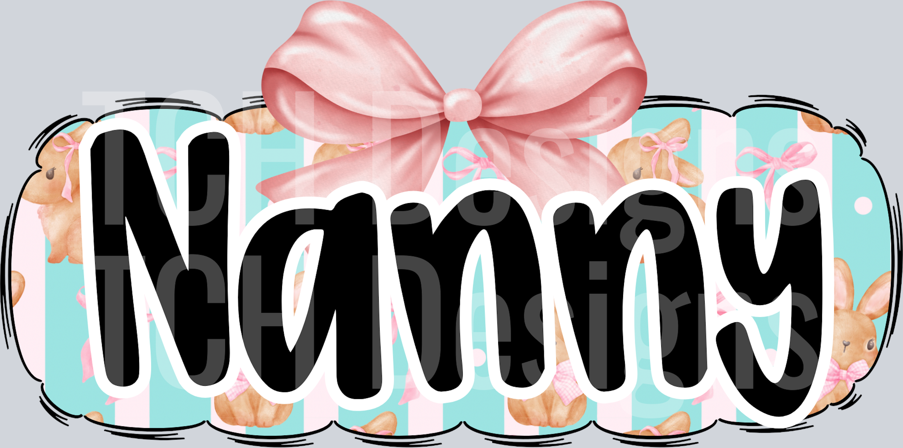 NANNY-COQUETTE BUNNY NAMES – TCH Designs