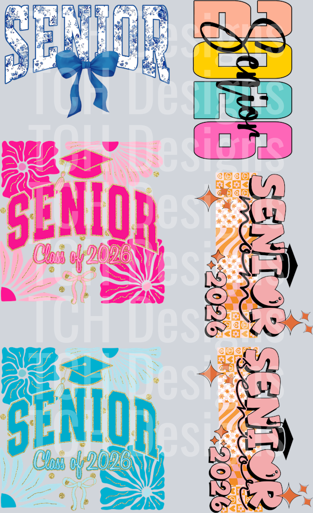 Senior year premade gang 36 inch – TCH Designs